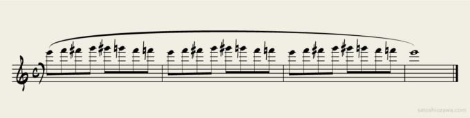 Altissimo Finger Chart – G, G# | 小澤聡